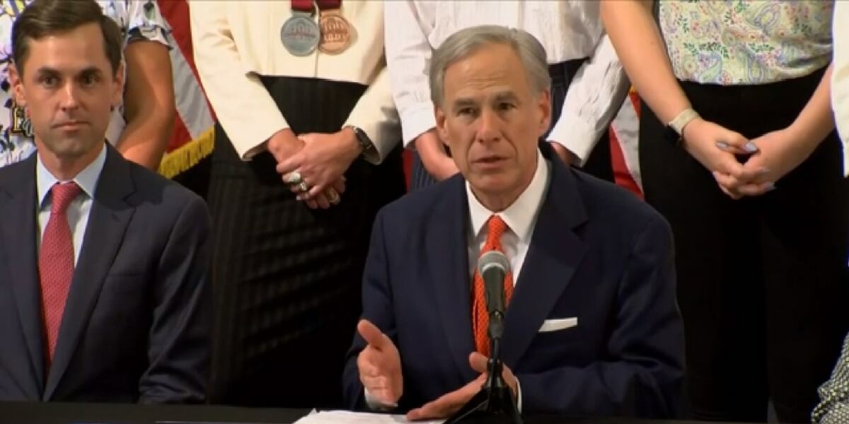 Gov Abbott Signs Bill Restricting Transgender Athletes In College Sports